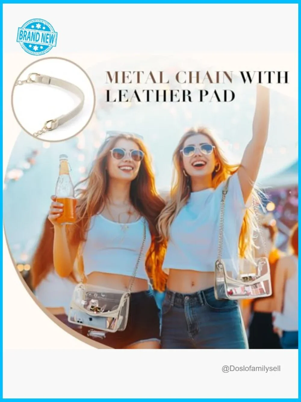 Bags | Clear Stadium Approved Crossbody Bag Transparent Shoulder Purse ...